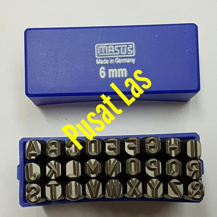 Jual Huruf Ketok 6mm / Letter Stamp Punch 6 mm MASUS - Jakarta Barat ...