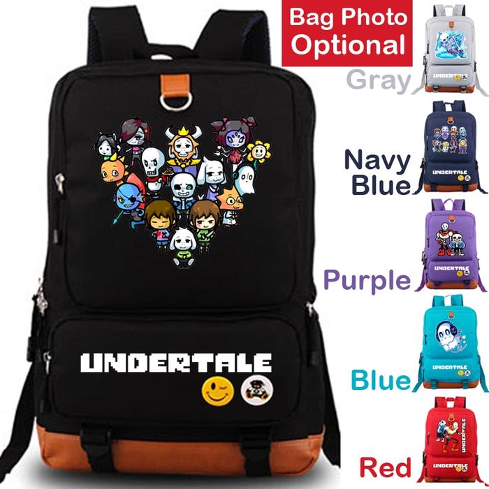 Jual Undertale school bags for teenage Boy Anime school Backpack laptop ...