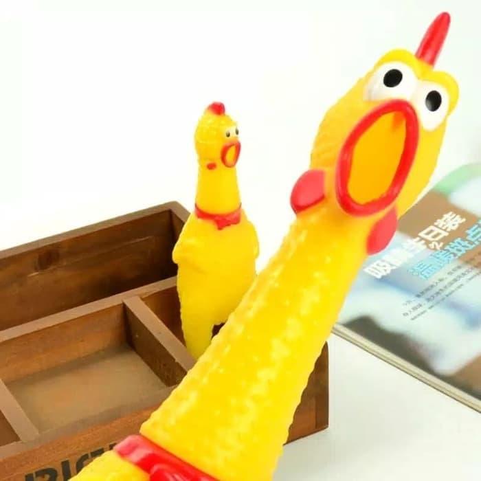 Jual Mainan Anak Ayam - Mainan Ayam Prank Mainan Ayam Karet Kecekek ...