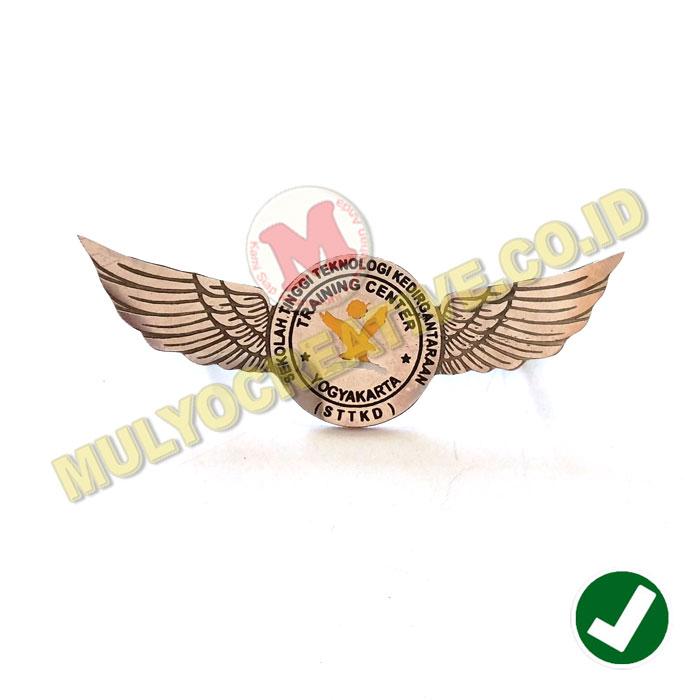Jual Wing Sekolah Kedirgantaraan - Lencana Wing Logo STTKD Murah - Kab ...
