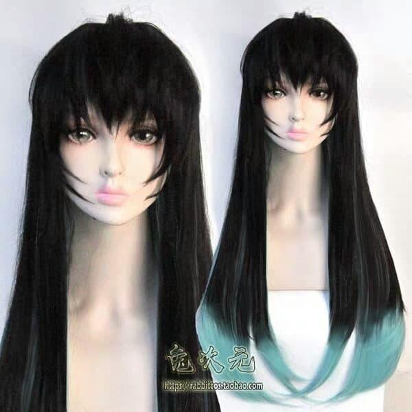 Jual Wig Muichiro Tojiro Kimetsu No Yaiba Cosplay - Kota Bandung ...