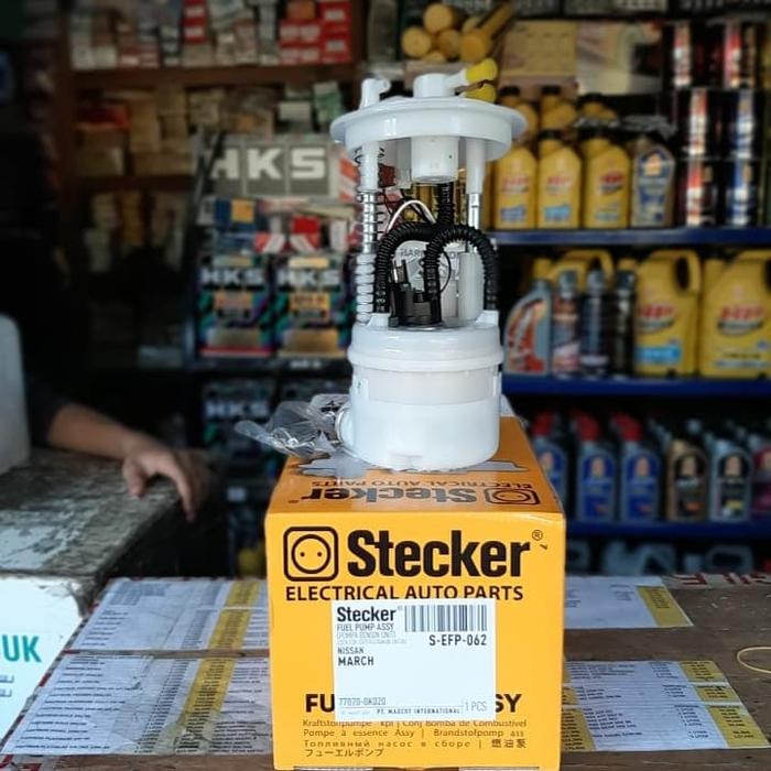 Jual FUEL PUMP POMPA BENSIN ASSY NISSAN MARCH STECKER S-EFP-062 17040 ...