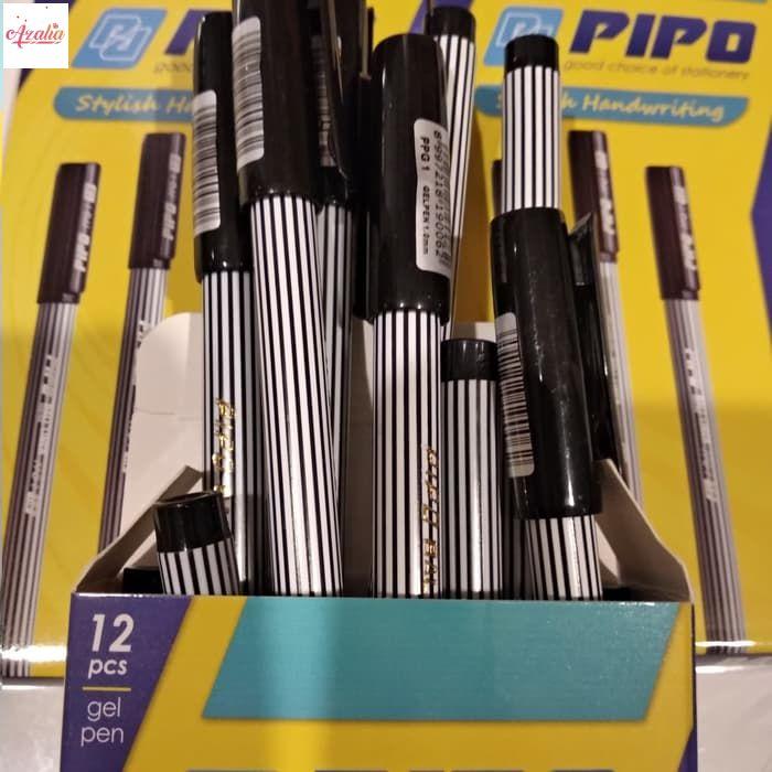 Jual 1 dus 12 buah 1 lusin pulpen presiden 1 mm ball liner sign pen gel ...