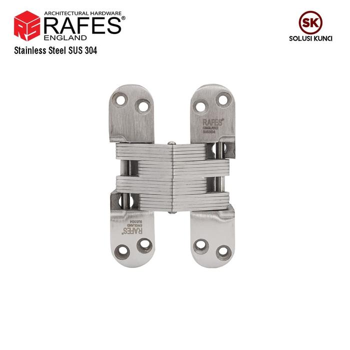 Jual Invisible Hinge / Engsel Tanam RAFES Stainless Steel SUS 304 / 105 ...