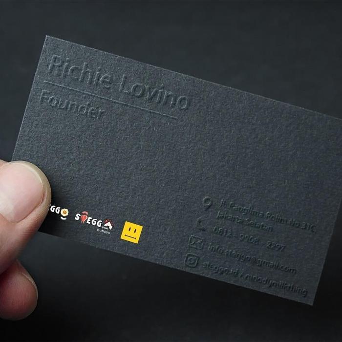 Jual Cetak kartunama Poly+Emboss - Jakarta Barat - ZPro Print | Tokopedia