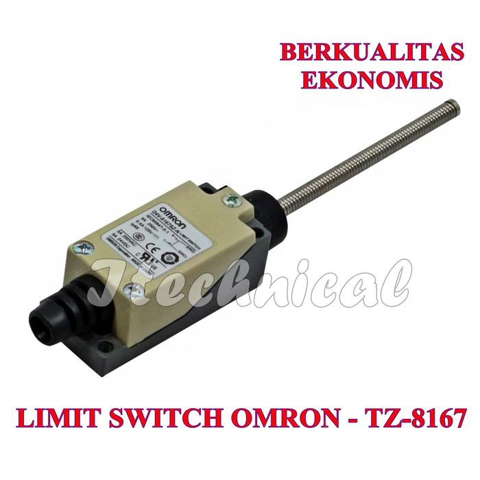 Jual LIMIT SWITCH OMRON TZ-8167 / LIMIT SWITCH D4V TZ OMRON - Jakarta ...