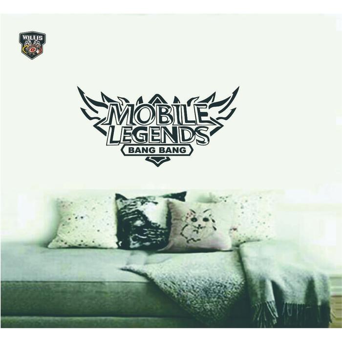 Jual Wall Stiker Mobile Legend Sticker Cutting Logo MLBB 60 CM - Kab ...