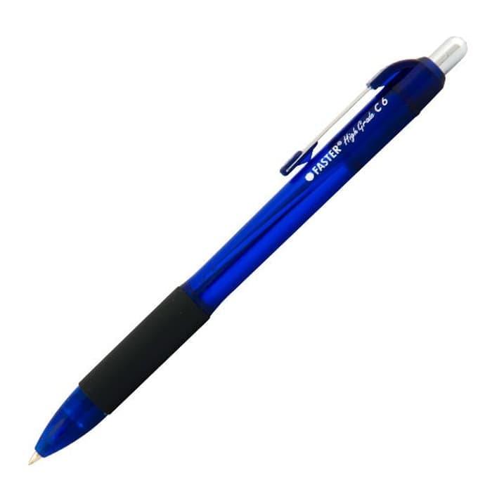 Jual BALLPOINT / PENA / PEN / PULPEN MERK FASTER C6 BIRU - Jakarta ...