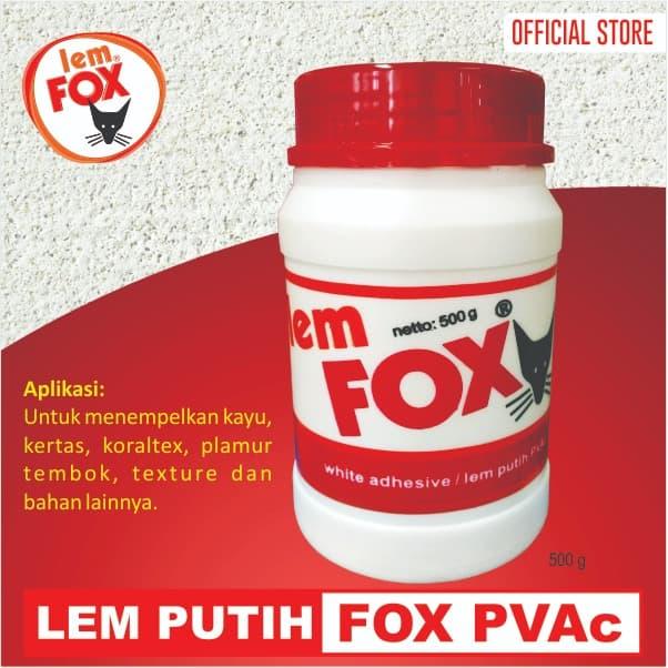 Promo Lem Fox Putih Lem Kayu PVAC Botol 500 gram - Jakarta Barat - Lem ...