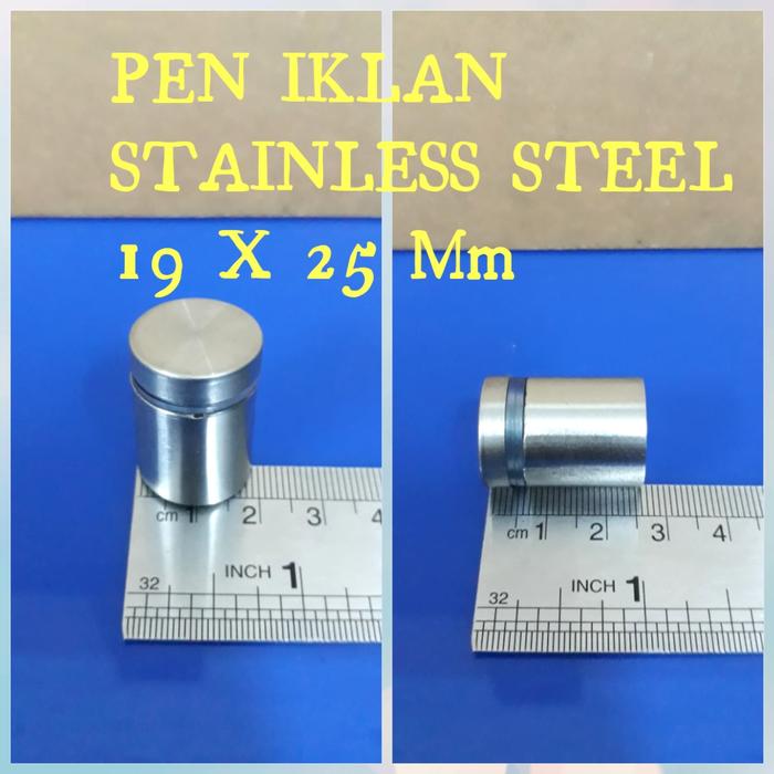 Jual Pen Iklan /Baut Display Acrylic/Sign Board uk 19x25 mm - Jakarta ...