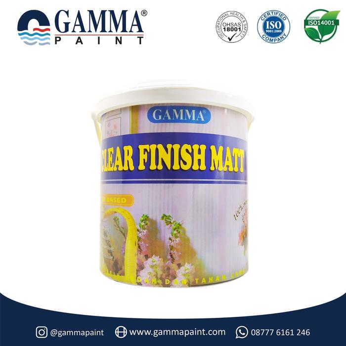 Jual CLEAR FINISH MATT - Cat Proteksi & Coating Tembok Clear WB 2.5L ...