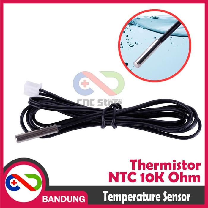 Jual THERMISTOR NTC 3950 10K 1M METER TEMPERATURE SENSOR SUHU PROBE - Kota Bandung - CNC STORE ...