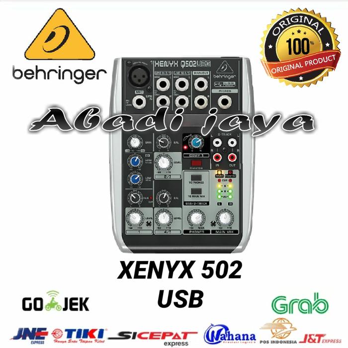 Jual Mixer Behringer XENYX Q 502 USB Original xenyx q502 - Jakarta ...