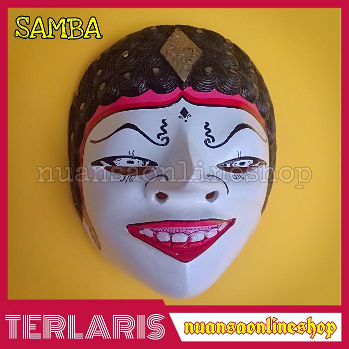 Jual Topeng Tari Cirebon Kelana Tumenggung Panji Rumyang Samba Di ...