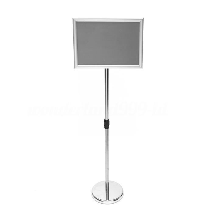 Jual DELTA Stand Tiang Sudut Tinggi Lantai Ukuran A3 A4 Warna Silver ...