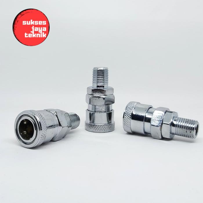 Jual quick coupler SM 20 Taiwan / sambungan selang kompresor - Kab ...