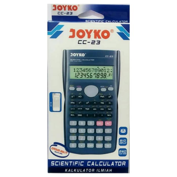 Jual Kalkulator Ilmiah Scientific Calculator JOYKO CC-23 di Seller ...