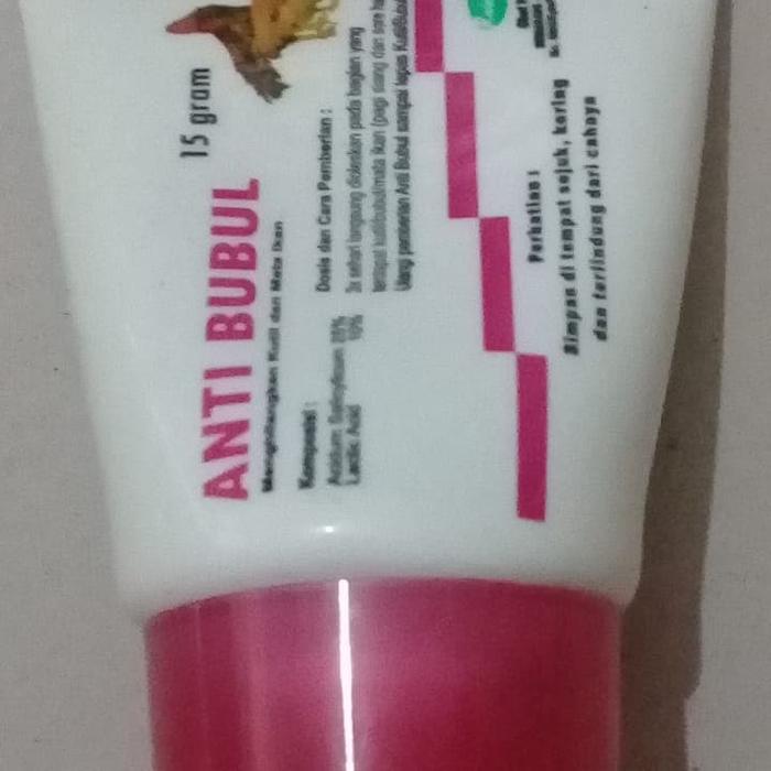 Jual Cream Anti bubul tube 15gr Salep Bulbul bkn red bull tamasindo ...