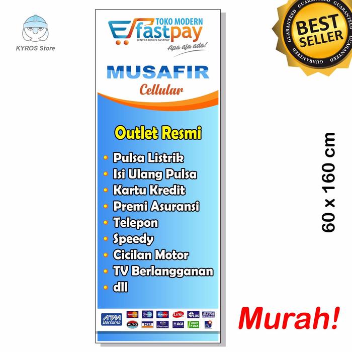 Jual BANNER SPANDUK FASTPAY - Kab. Jombang - KYROS_Store | Tokopedia