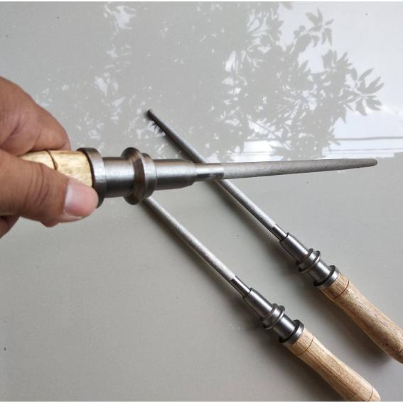 Jual Stik Asahan Kristal Panjang - Tongkat Pengasah untuk Pisau Golok ...