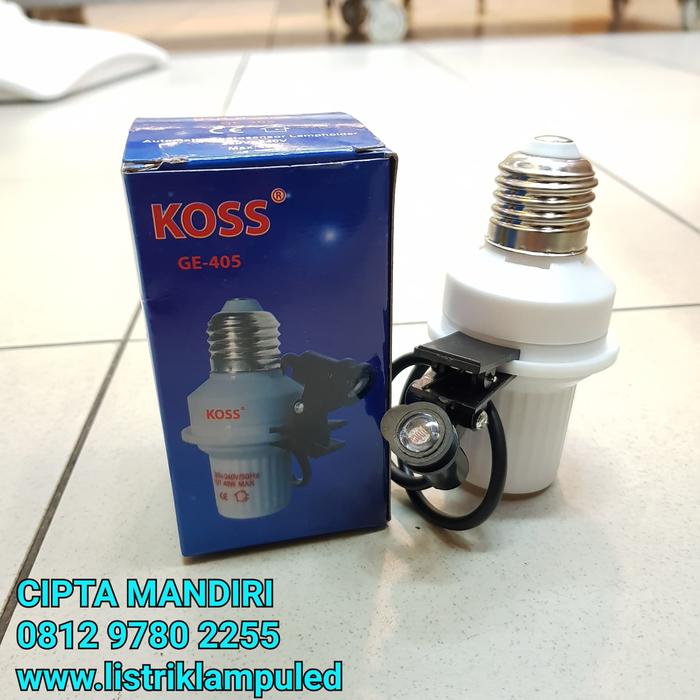 Jual FITTING SENSOR KOSS / FITTING E27 SENSOR CAHAYA KOSS - Jakarta ...