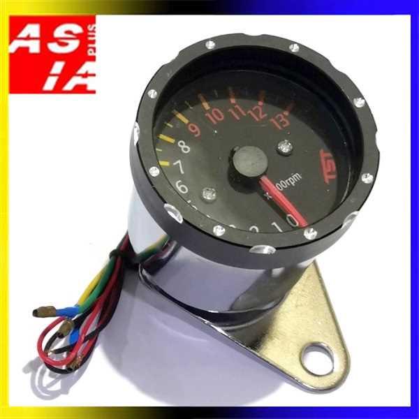 Jual TACHOMETER WARNA HITAM 4HQ ALAT PENUNJUK RPM MOTOR - Jakarta Barat ...