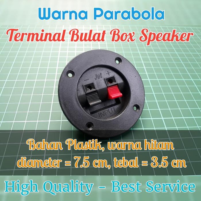 Jual Terminal Jepit Bulat Untuk Box Speaker - Kab. Ponorogo - Warna ...