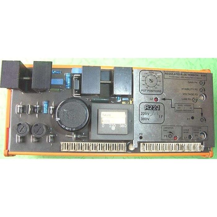 Jual AVR R221 merek LEROY SOMER, ganti BESTRON LS400X7, Garansi 1 thn ...