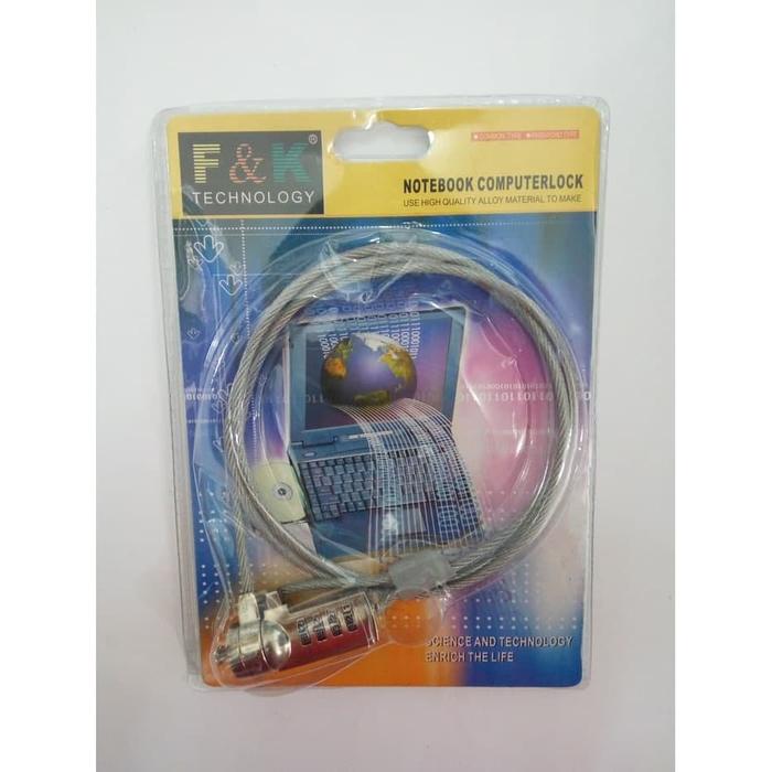 Jual Gembok pengunci laptop / notebook lock Kunci laptop projector ...
