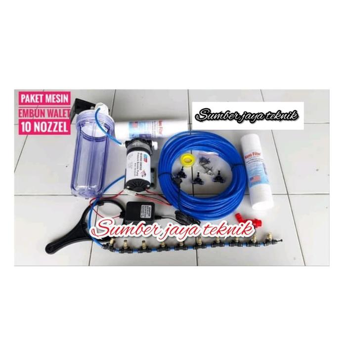 Jual Paket Misting Kabut Sprayer Embun Set Lengkap 10 Titik Nozzle ...