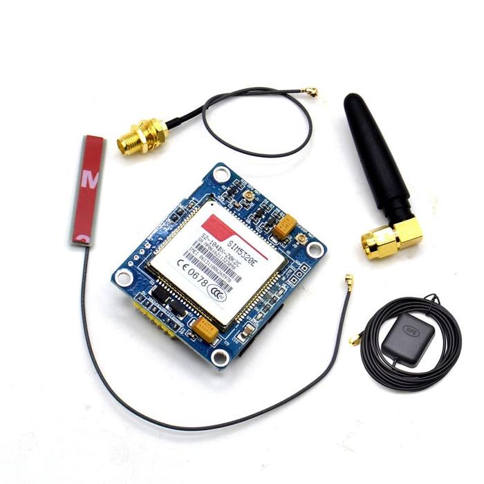 Jual SIM5320E 3G Module GSM GPRS SMS Development Board With GPS PCB Antenna - Kota Bandung ...
