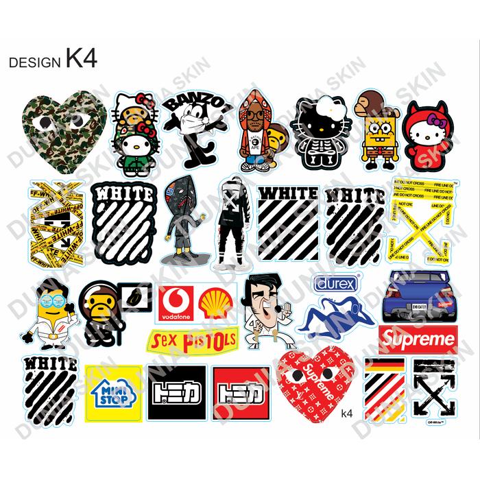 Jual Sticker / Stiker Diffuser Variety Design Essential Oil - Jakarta ...