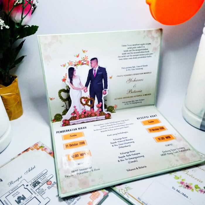 Jual Undangan Pernikahan Hardcover Custom Navy - Kab. Lamongan - JP ...