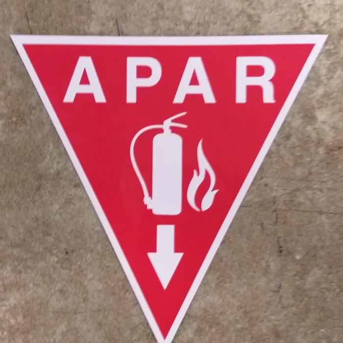 Jual Stiker Apar Segitiga - Jakarta Barat - Apar HOLY FIRE | Tokopedia