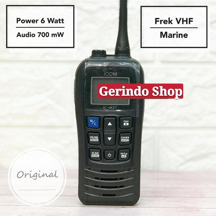 Jual HT ICOM M37 Marine / ICOM IC M37 Original - Jakarta Barat ...