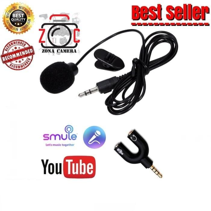 Jual Paket Youtube Vlog Smule Alat Rekam Rekaman Mic Clip-On Hp ...
