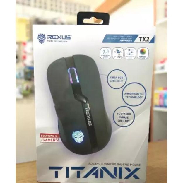 Jual Rexus Titanix TX2 Mouse Gaming Garansi Resmi - Jakarta Utara ...
