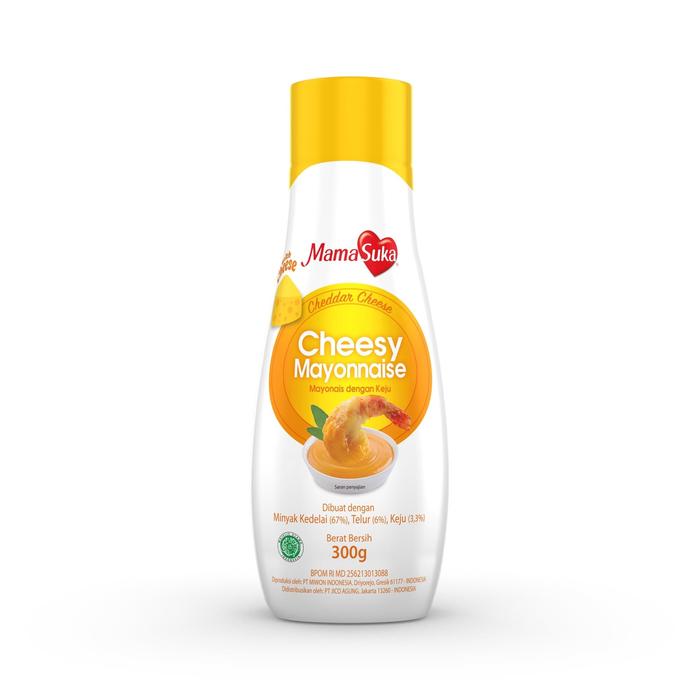 Jual MamaSuka Cheesy Mayonnaise Cheddar Cheese Botol 300 gram - Jakarta ...