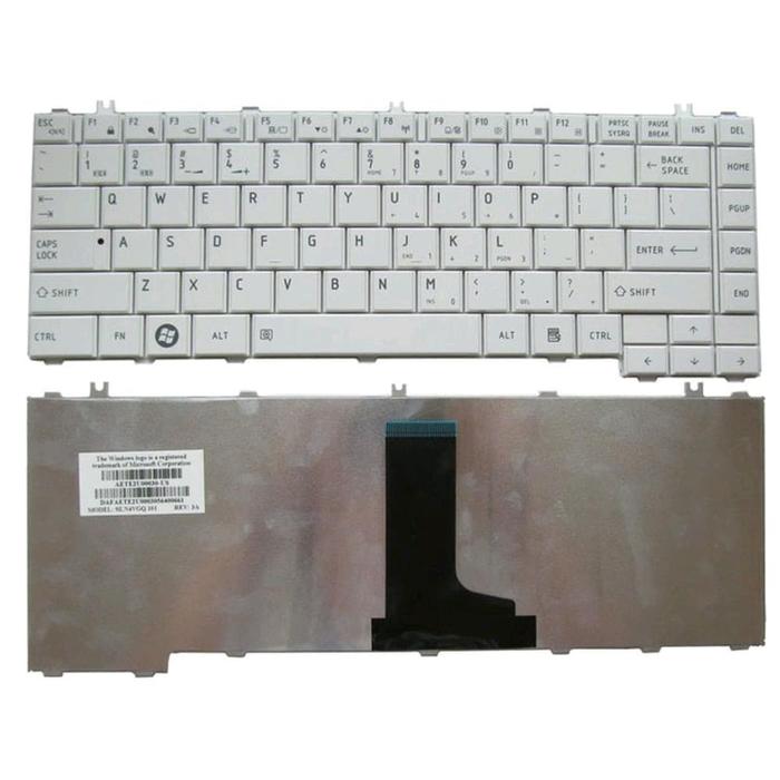 Jual Keyboard Toshiba C600 C640 L640 L635 L645 L735 L745 - PUTIH ...