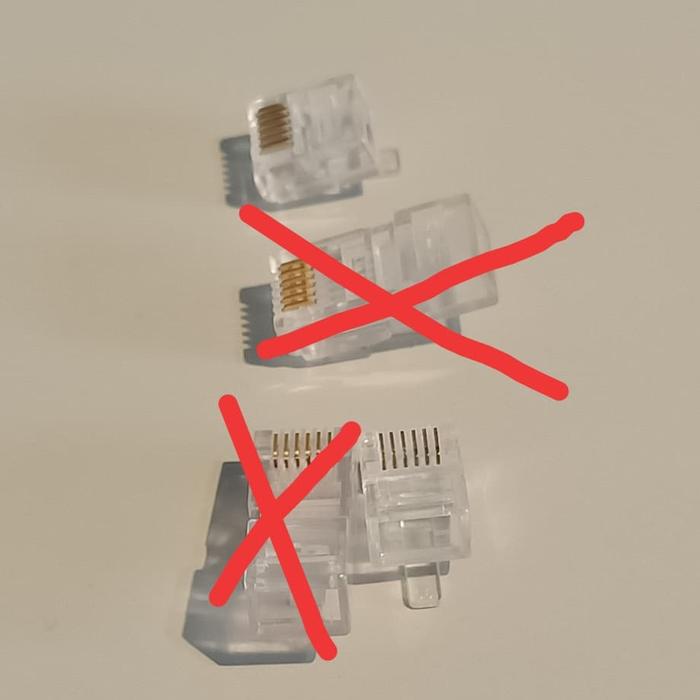 Jual RJ12 / Jack Telepon rj 12/ Jek RJ 12 /Jack Rig Yaesu pin 6 body ...