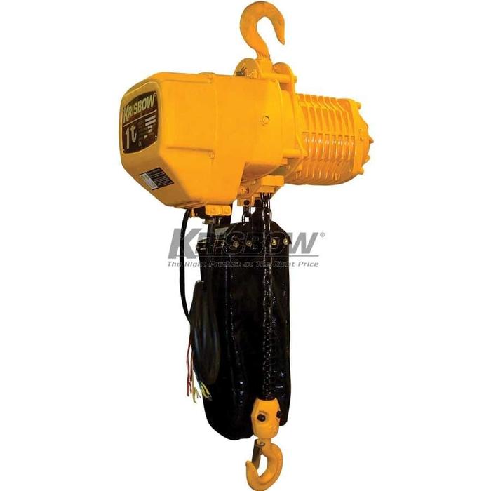 Jual KATROL ELEKTRIK 5T KRISBOW /HEAVY DUTY ELECTRIC CHAIN HOIST 5TX6M ...