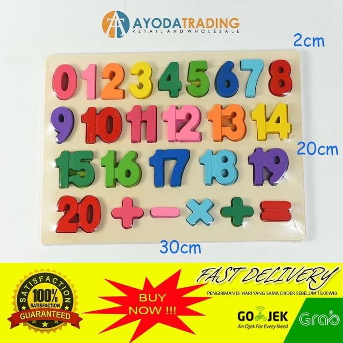 Jual Chunky Alphabet Puzzle Abc Alfabet Balok 3020 Di Seller Velvet ...