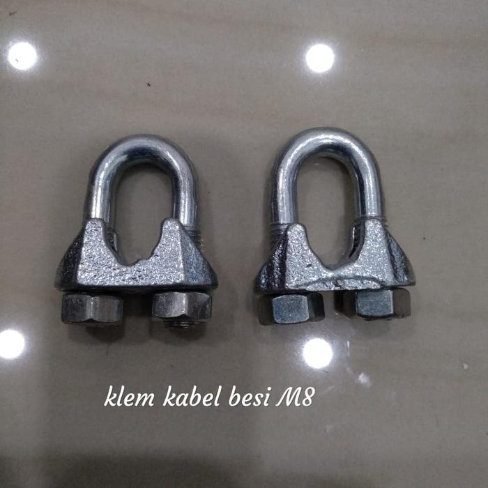 Jual klem kabel besi 8mm klem bulldog segel rantai klem seling - Kota ...