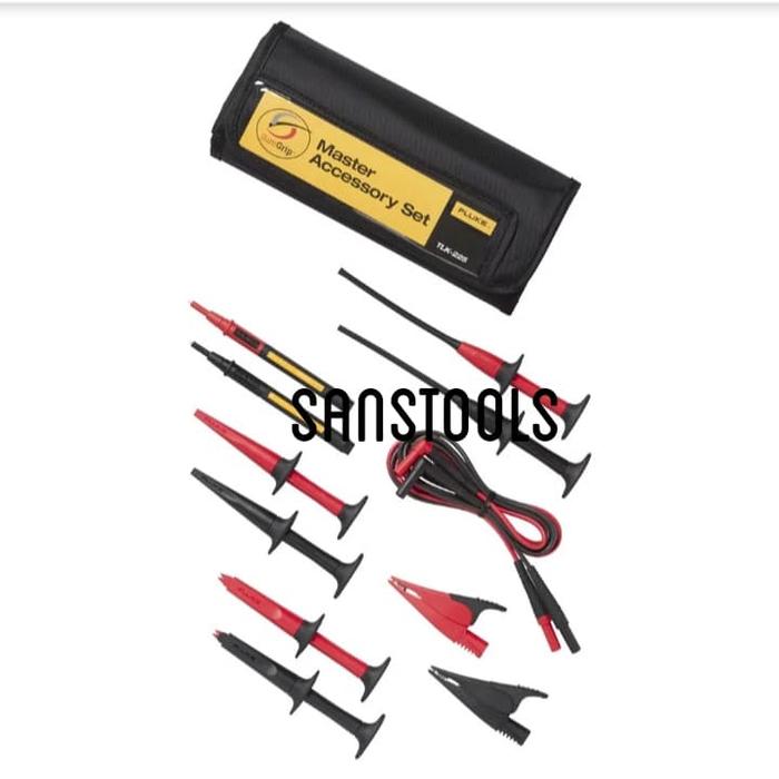 Jual Fluke TLK-225 SureGrip master accessory set kit test lead TLK225 ...
