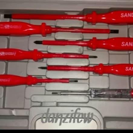 Jual Obeng Listrik VDE Set 7 pcs 1000 Volt - Jakarta Utara - NblTeknik ...