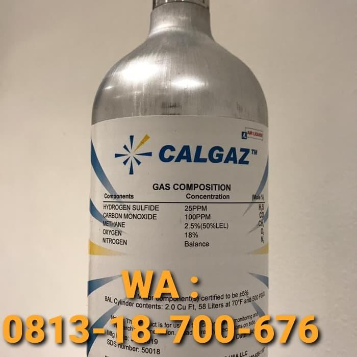 Jual Span Gas (Mix Gas) 58 Liter Methane ( CO : 50 ppm / 100 ppm ...