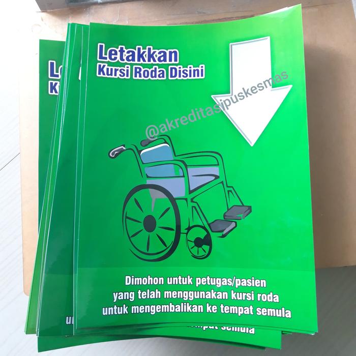 Jual Sticker Letakkan Kursi Roda Disini - Kab. Karanganyar ...