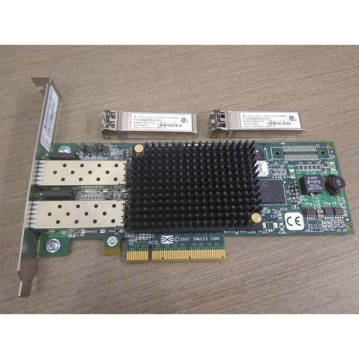 Jual Emulex LPE12002-E 8GB Dual-Port Fiber Channel PCI-E Host Bus ...