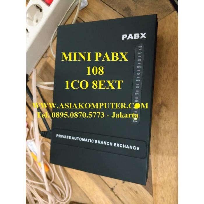Jual Mini PABX Murah 108 mirip Vitaphone Panasonic PBX 108 Intercom ...
