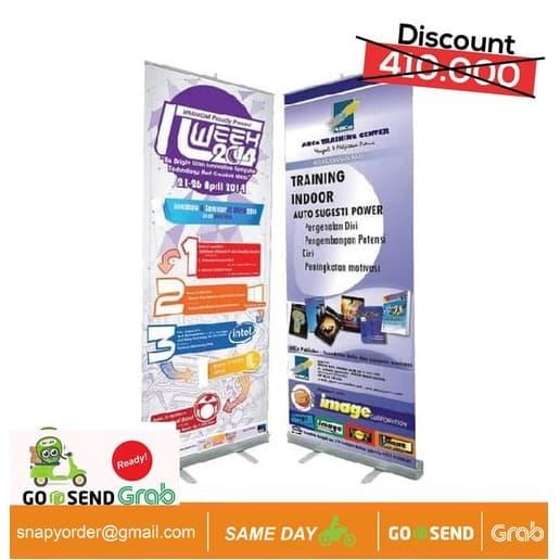 Promo Roll Banner / Cetak Roll Banner 200x85 cm - Jakarta Selatan ...